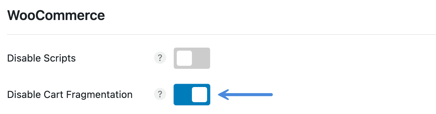 Disable Woocommerce Cart Fragments Wc Ajaxgetrefreshedfragments