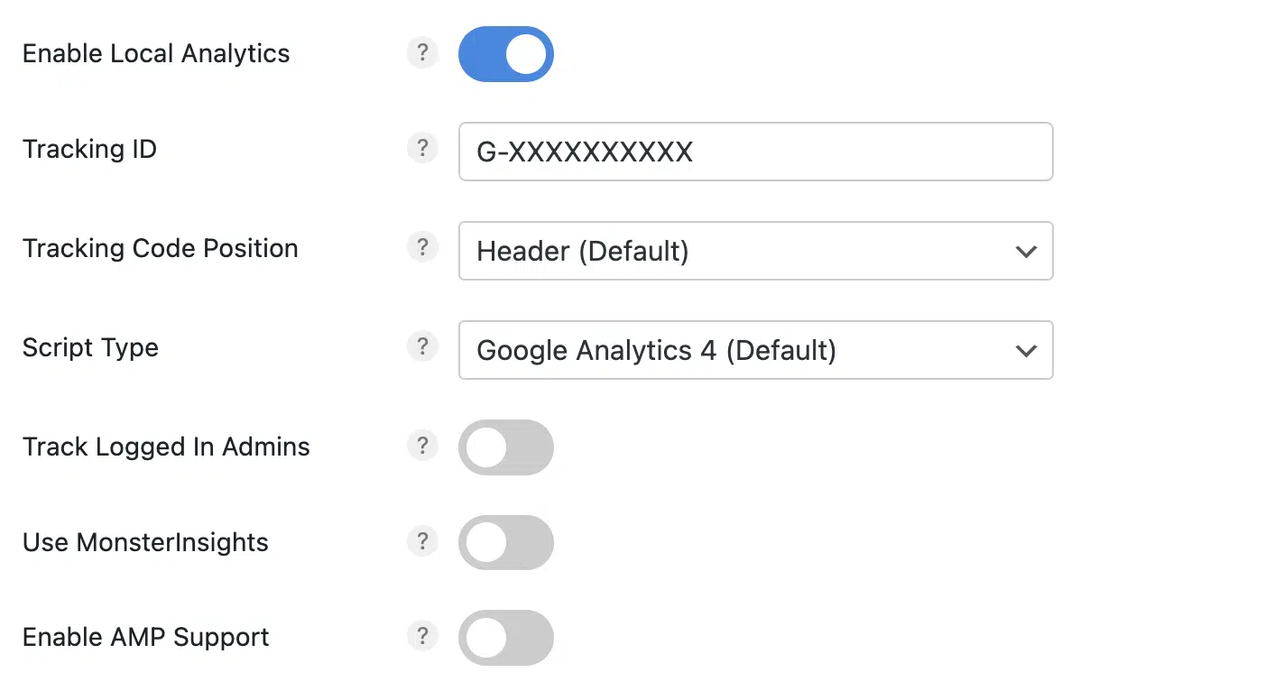 How to enable Local Analytics (host Google Analytics on your site)