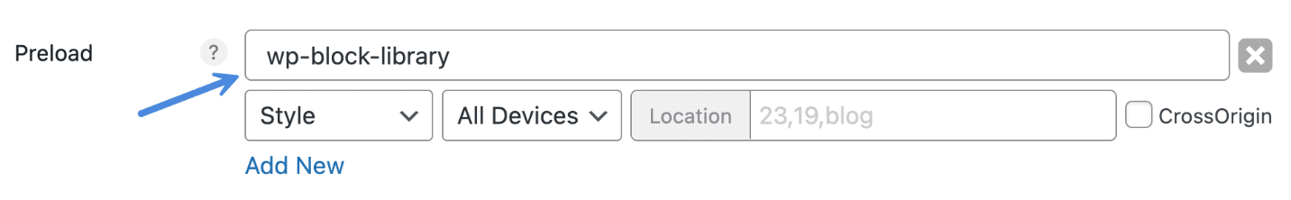 How to preload a resource in WordPress (a few simple clicks)