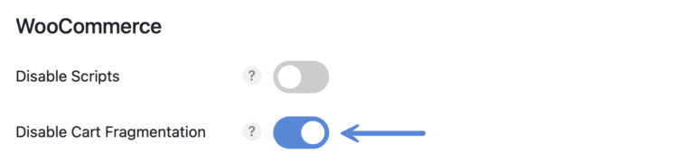 Disable Woocommerce Cart Fragments Wc Ajaxgetrefreshedfragments