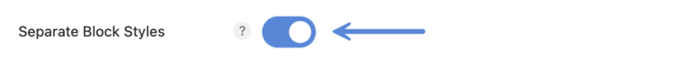 How to separate core block styles in WordPress - Perfmatters