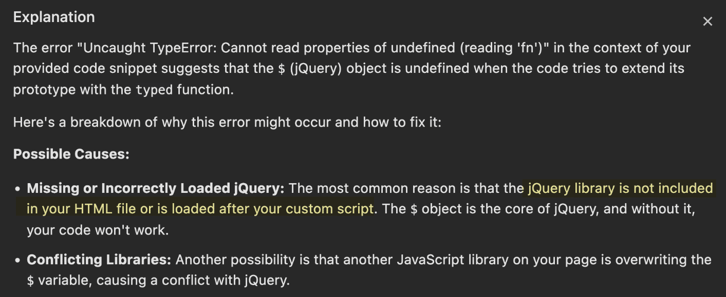 How To Find And Fix Javascript Console Errors Perfmatters 1604