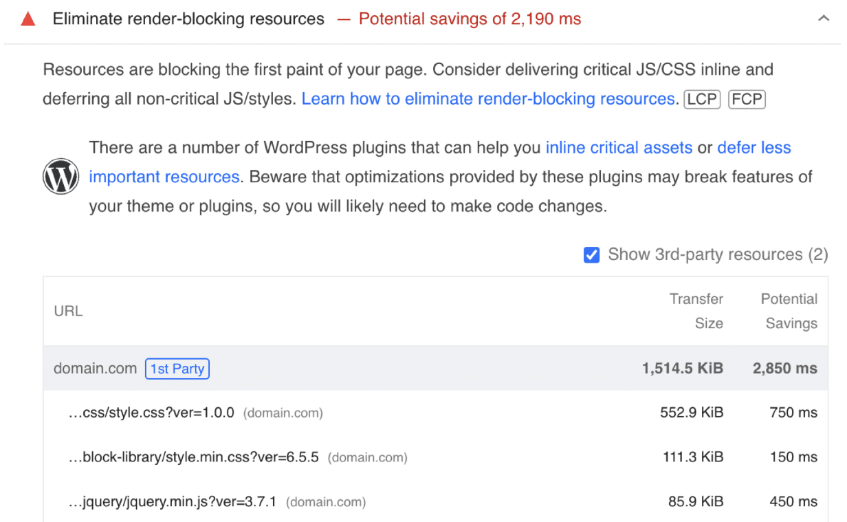 How to improve Largest Contentful Paint (LCP) for Core Web Vitals