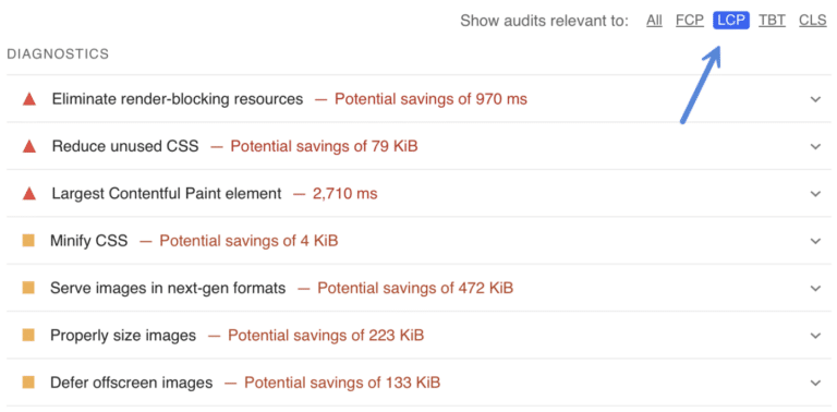 How to improve Largest Contentful Paint (LCP) for Core Web Vitals