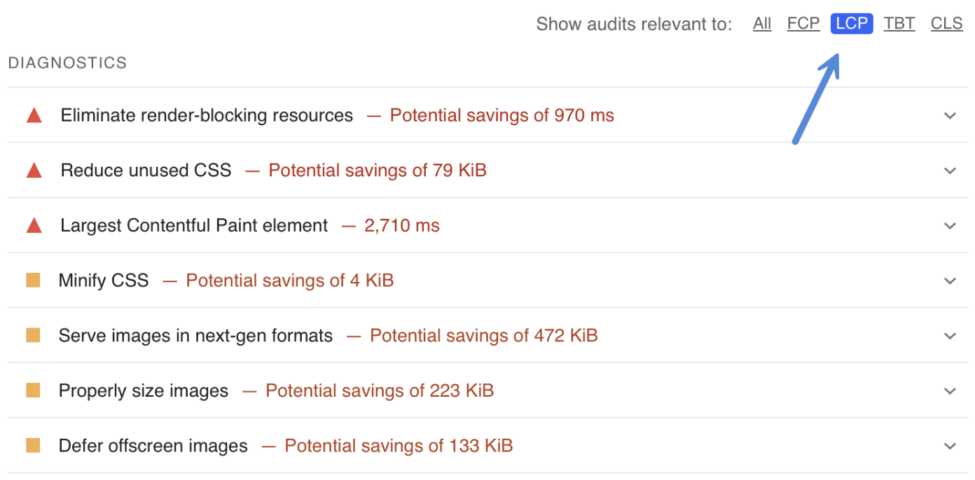 How to improve Largest Contentful Paint (LCP) for Core Web Vitals