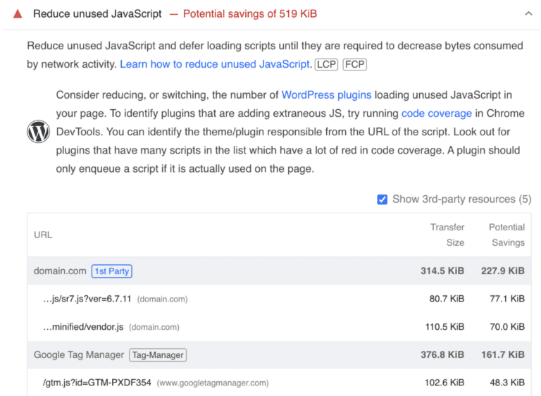 How to improve Largest Contentful Paint (LCP) for Core Web Vitals