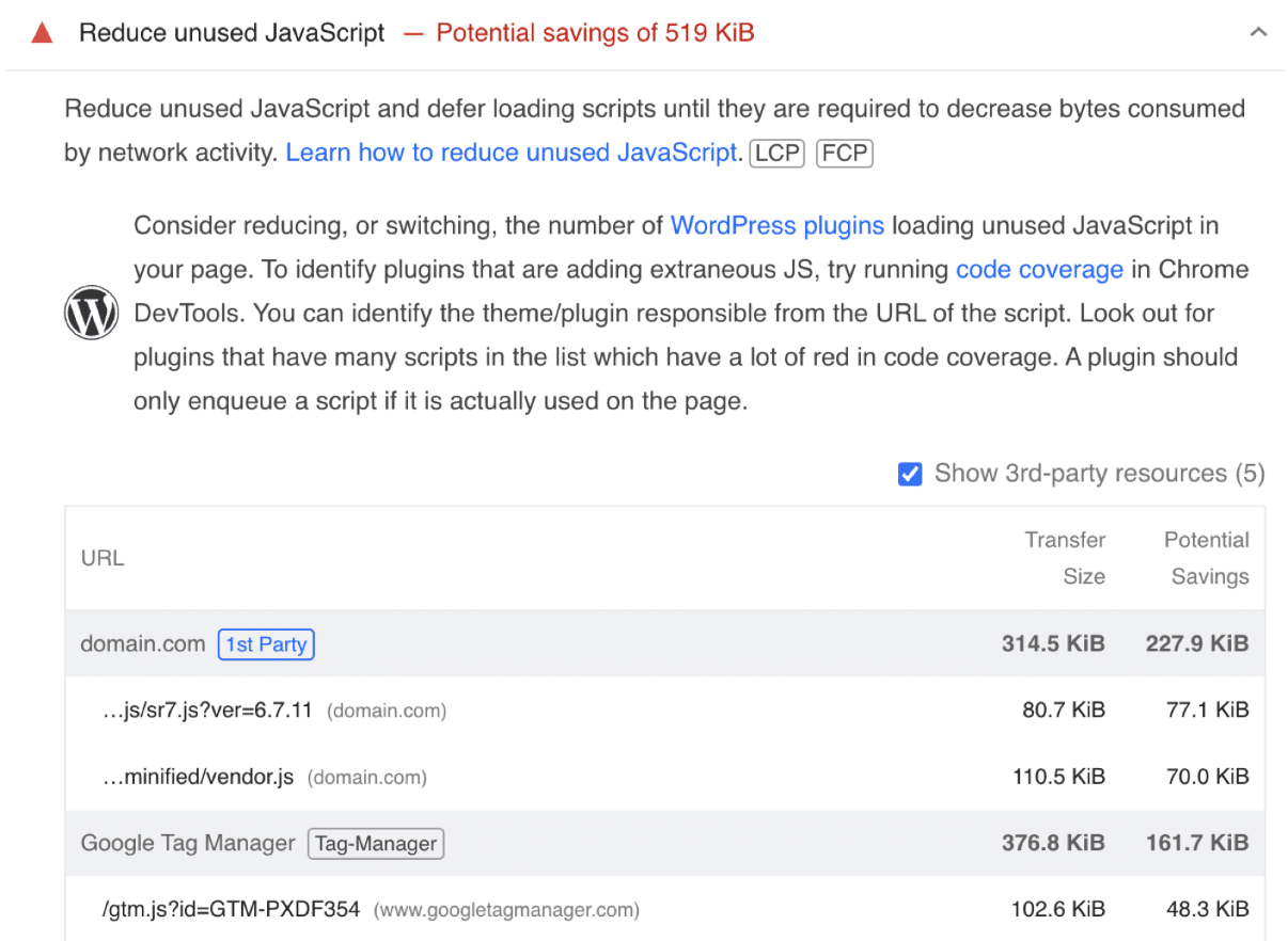 How to improve Largest Contentful Paint (LCP) for Core Web Vitals